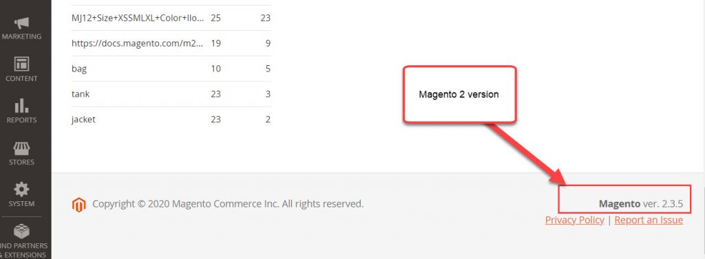 How to check Magento 2 version (working methods 2021)