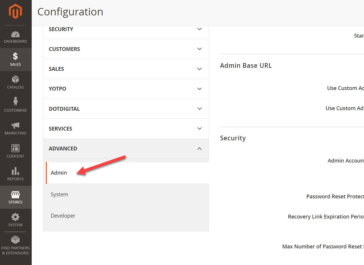 How to default admin URL in Magento 2 - Magentip.com