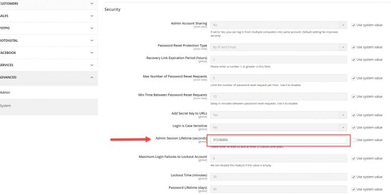 How change admin backend session timeout (lifetime) in Magento 2 - Magento 2 tutorial