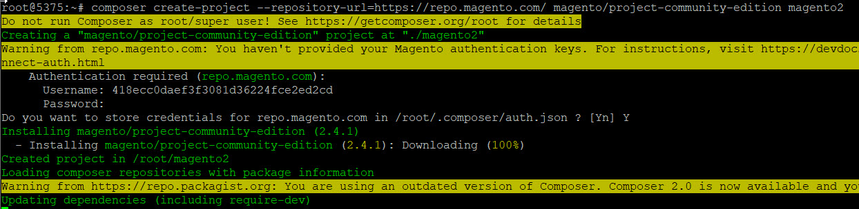 Step by Step how to install Magento 2.4.x on Ubuntu (with Elasticsearch)